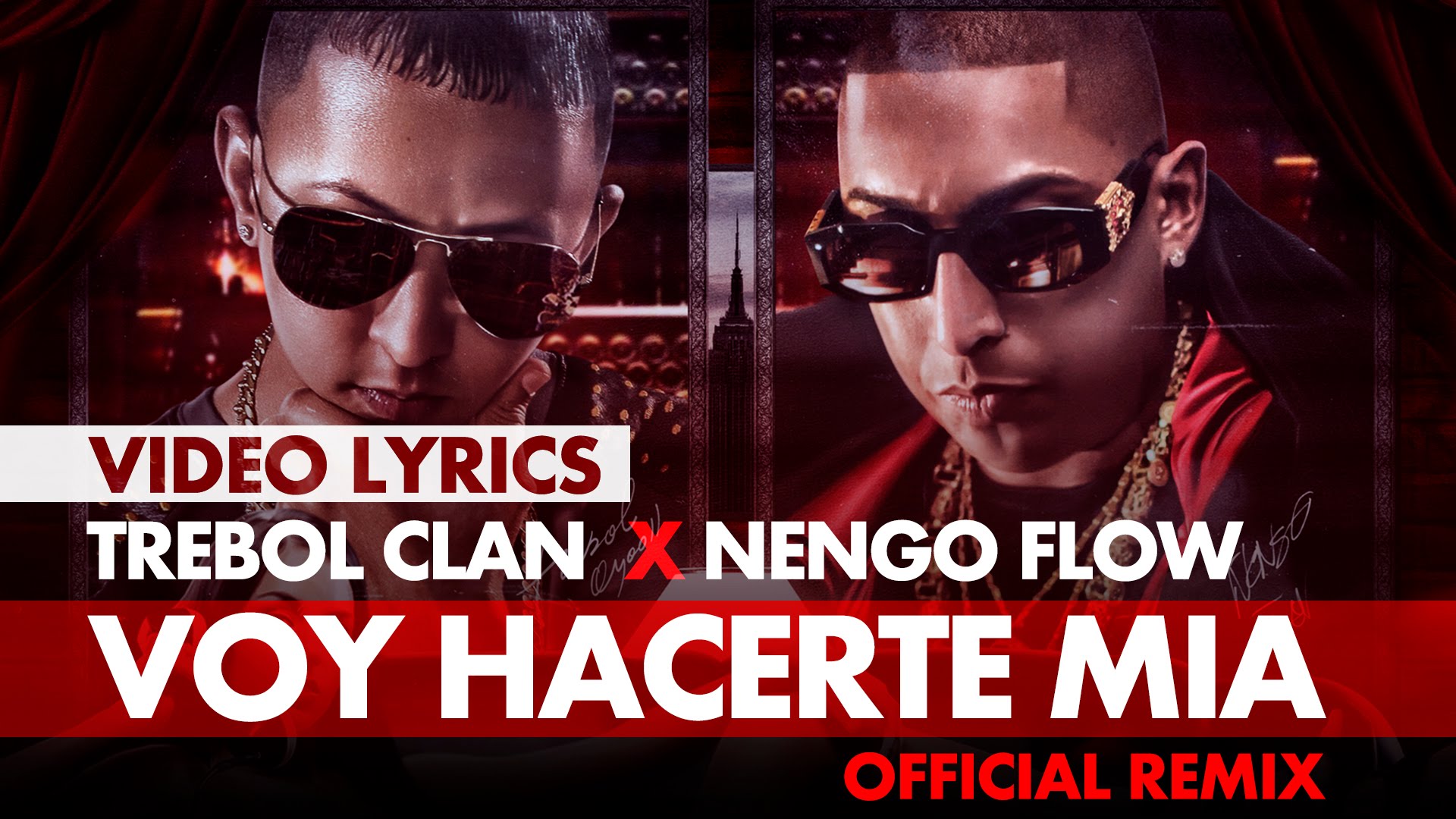 Trebol Clan Ft. Ñengo Flow – Voy A Hacerte Mía Remix (Video Lyric)