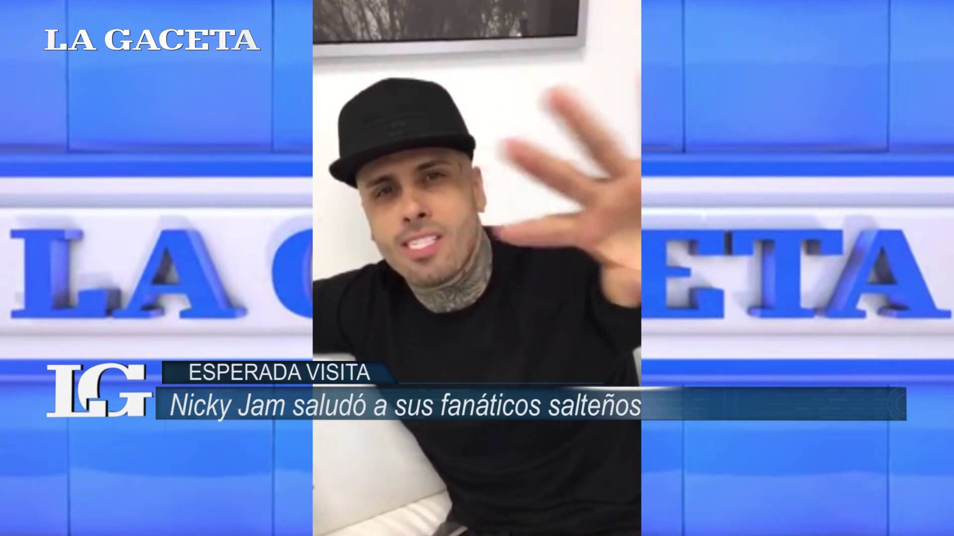 Nicky Jam por primera vez en el Centro de Convenciones...